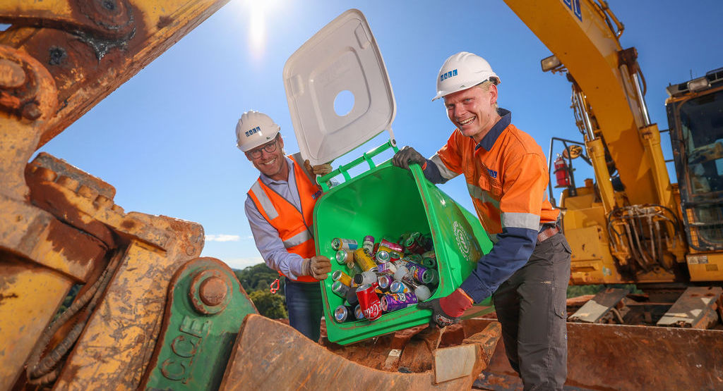 Recycling for a better tomorrow - Hall Contracting