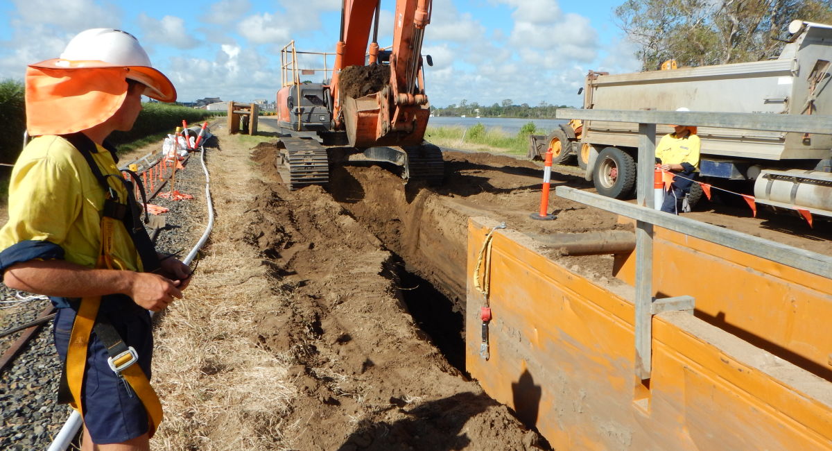 Rubyanna WWTP Sewer Rising and Outfall Mains - Hall Contracting