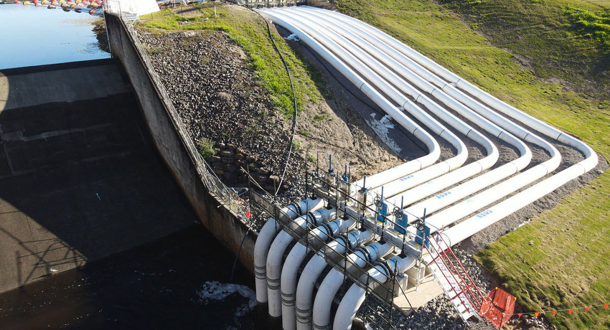 Ewen Maddock Dam Upgrade - Hall Contracting